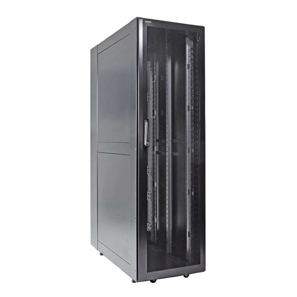 Aeons PF 42U Premium Server Rack Enclosure Cabinet, Extra-Depth, Secur ...